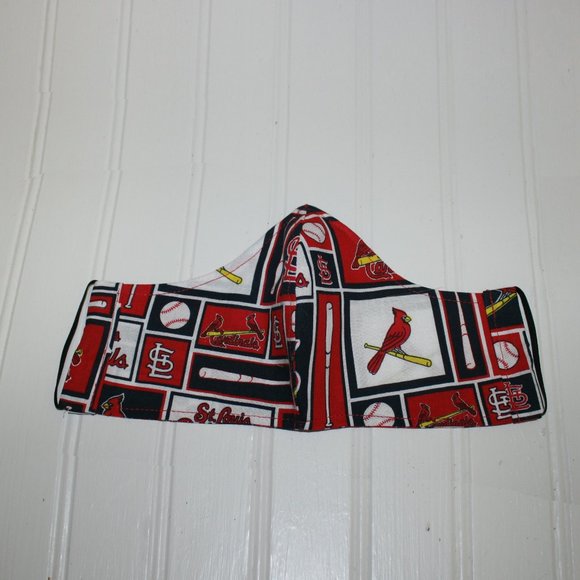Hand Crafted | Accessories | Handmade St Louis Cardinals Face Mask ...